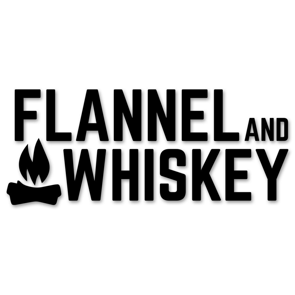 FW Stack Decal • Flannel And Whiskey • Outdoors Sticker • Make Time