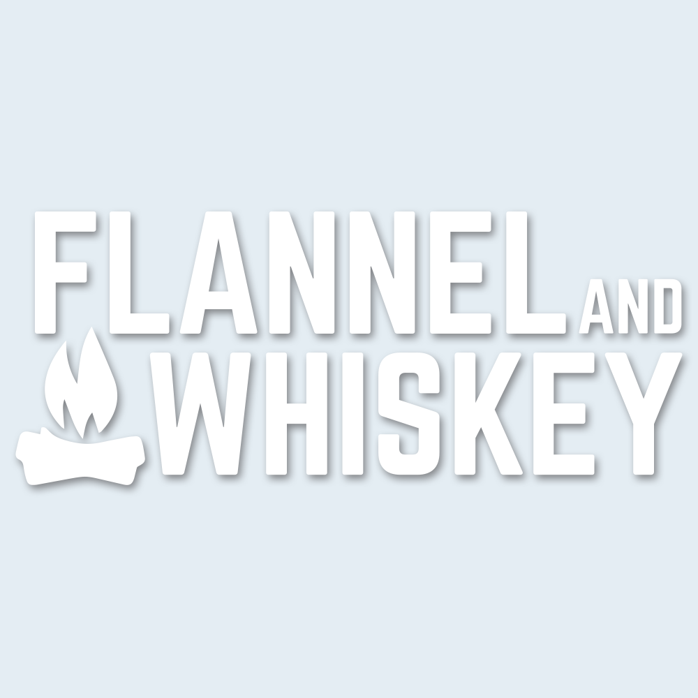 FW Stack Decal • Flannel And Whiskey • Outdoors Sticker • Make Time